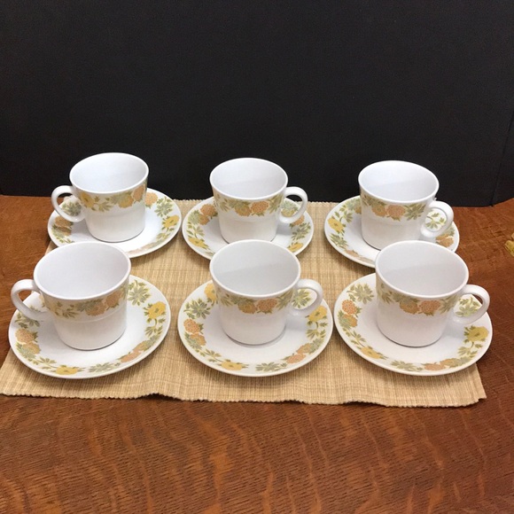 Noritake | Dining | Noritake Progression Cup Saucers Sets | Poshmark
